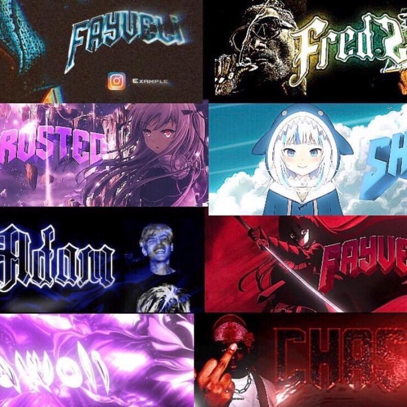 Cute Anime Banner - Etsy