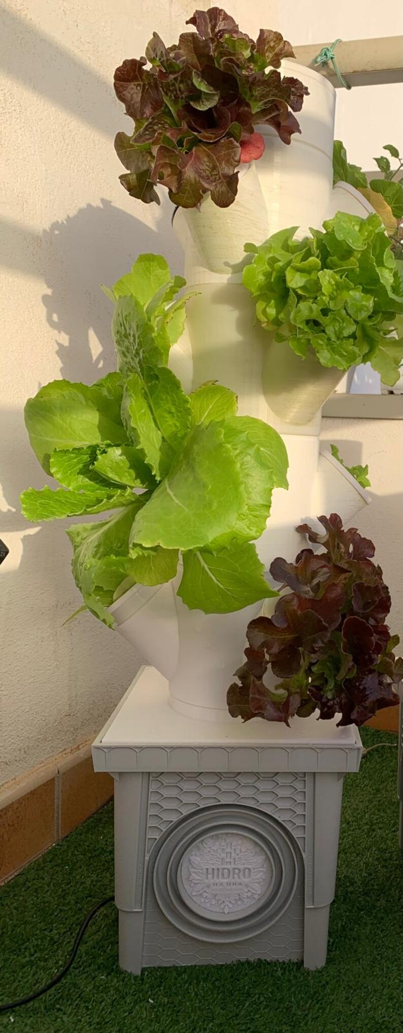 Vertical Garden Tower, Vertical Hydroponic System,tower Garden System ...