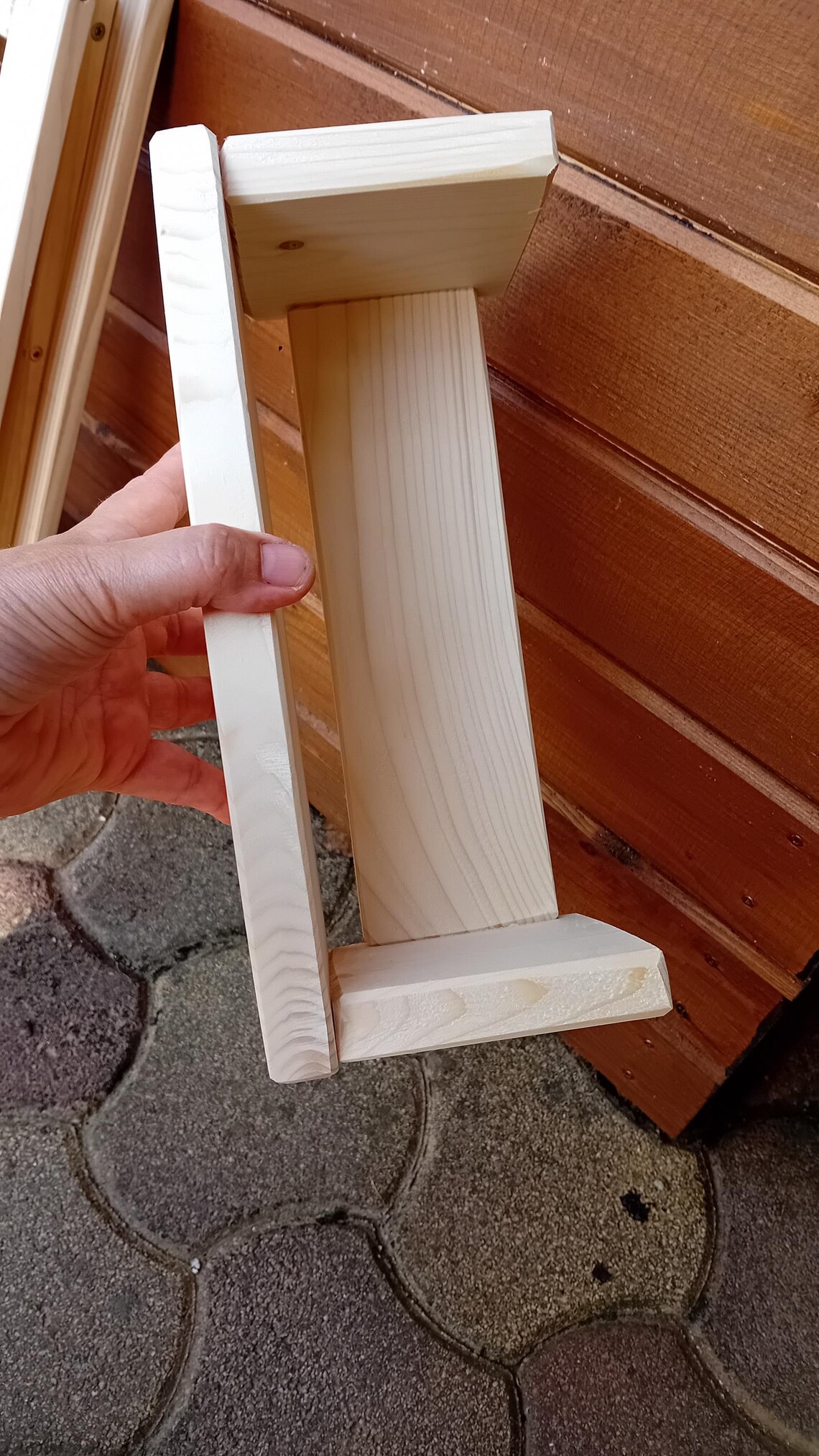 Window for a Children's House, Playhouse, Arched, Natural Wood, Spruce ...