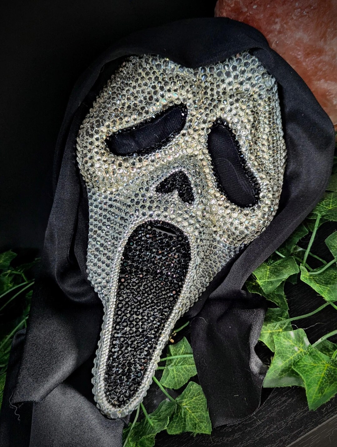 Bedazzled Ghostface Mask - Etsy