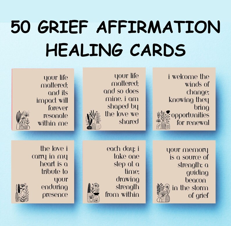 Sympathy Grief Cards Sympathy Gift Comfort Cards Solace Gift ...