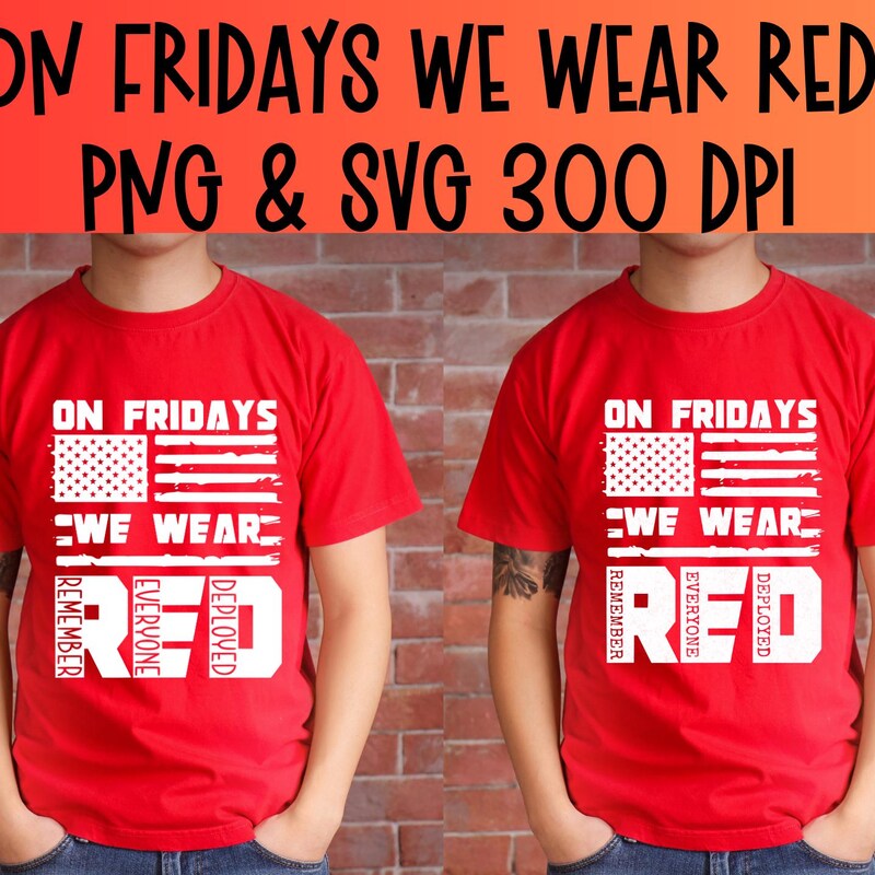 Red Friday Svg - Etsy