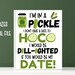 HOCO Proposal Poster DILL Pickle School Dance Invite High School Event ...