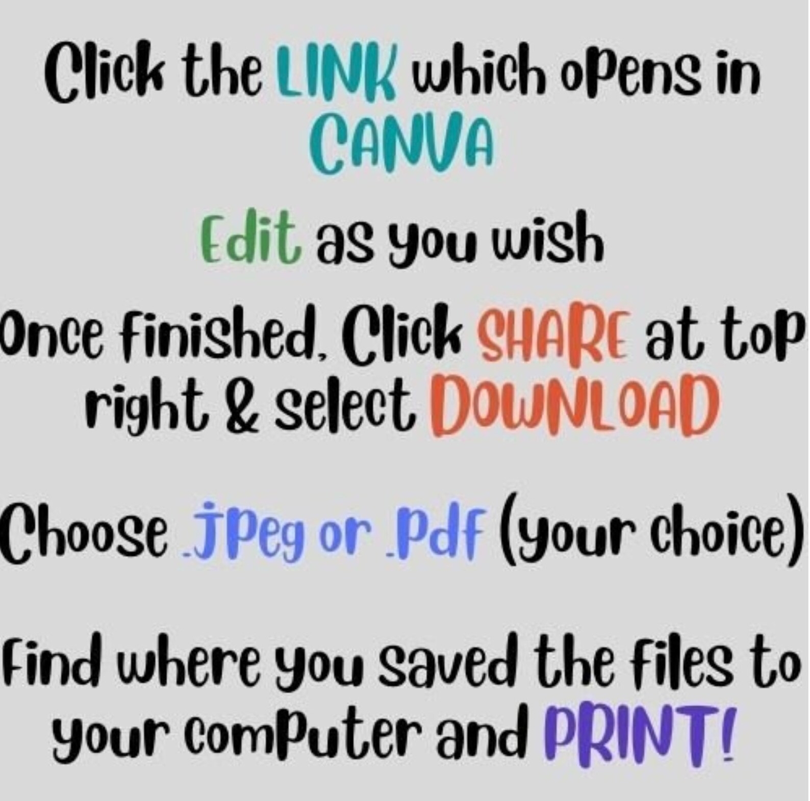 Kid Contact Printable Summer Stay in Touch CANVA Editable Last End of ...