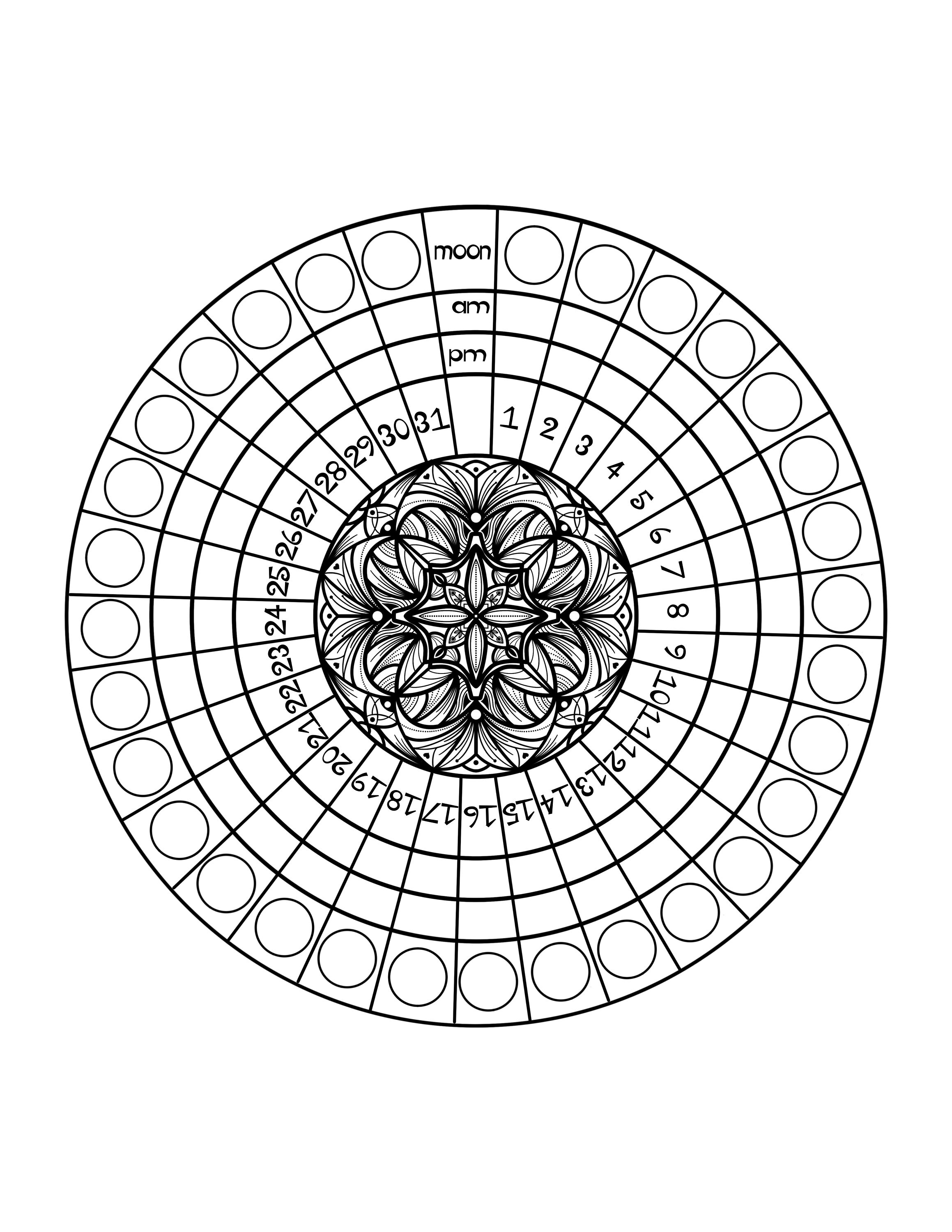 Mood Tracker, Mood Chart, Daily Mood Tracker, Monthly Mood Tracker ...