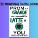 Promposal Poster DIGITAL DOWNLOAD, Coffee Prom Invite, Latte Prom 2024 ...