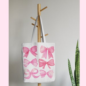 Coquette Pink Bow Clipart Bundle 20 PNG My Girly Era Clip Art ...