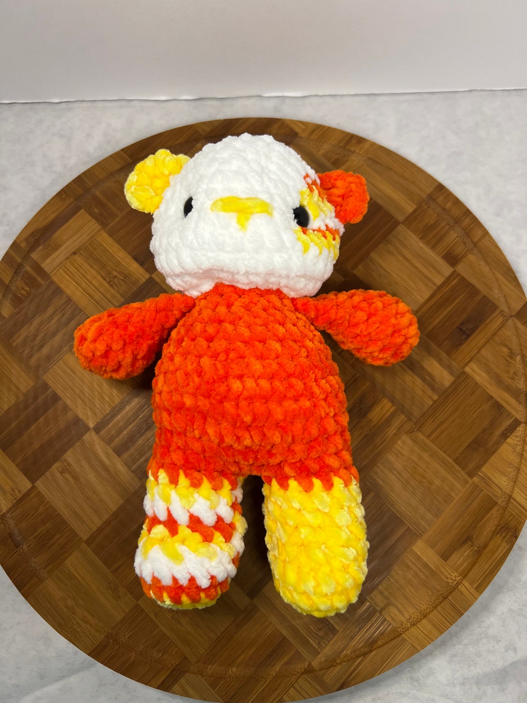 Amigurumi Candy Corn Teddy Bear - Etsy
