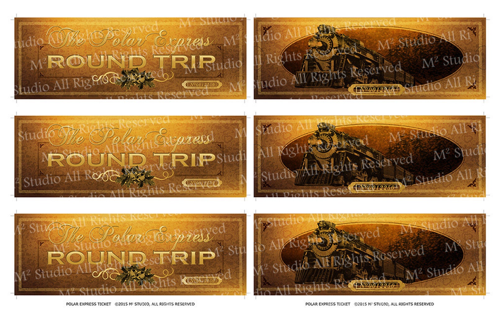 Polar Express Printable DIY Party Invitation + Word Punch Templates - Etsy