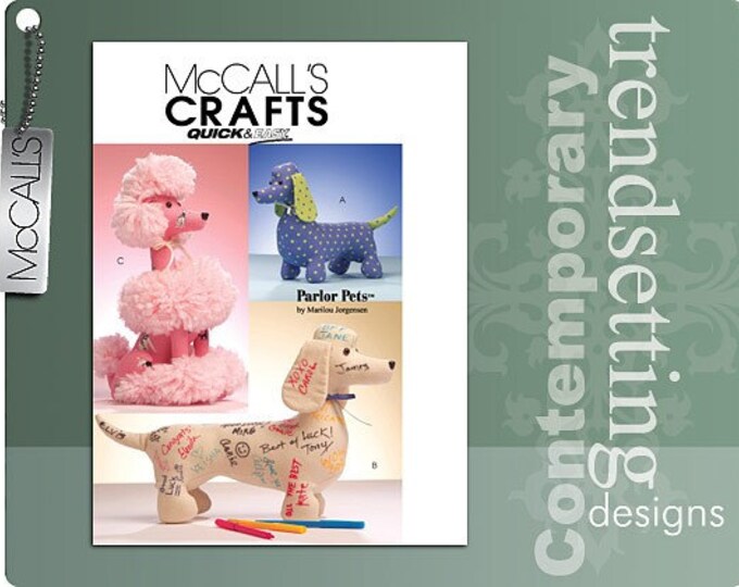 AUTOGRAPH CLOTH DOG SEWING PATTERN / DACHSHUND POODLE / KIDS LIKE TO ...