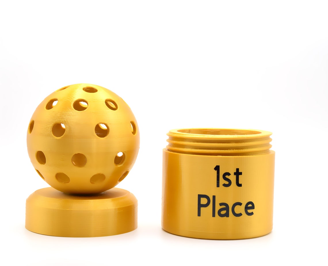 Pickleball Gold Trophy for 1st Place - Etsy