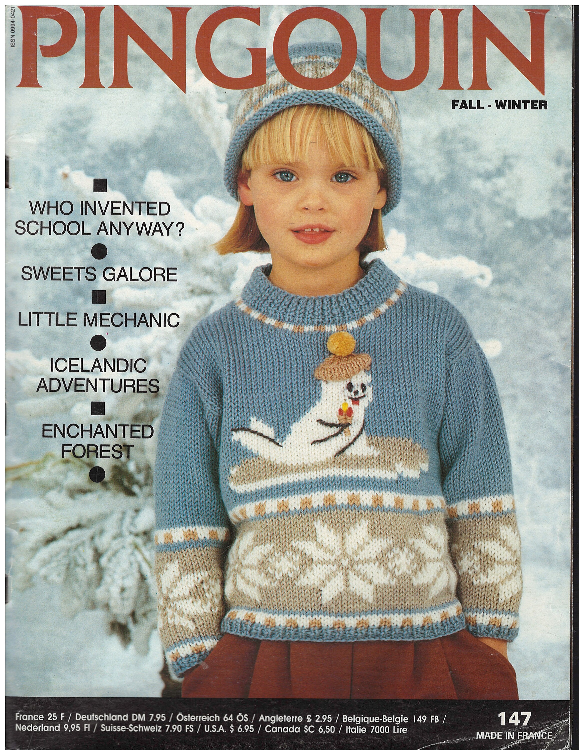 Pingouin Knitting Magazines various Issues - Etsy