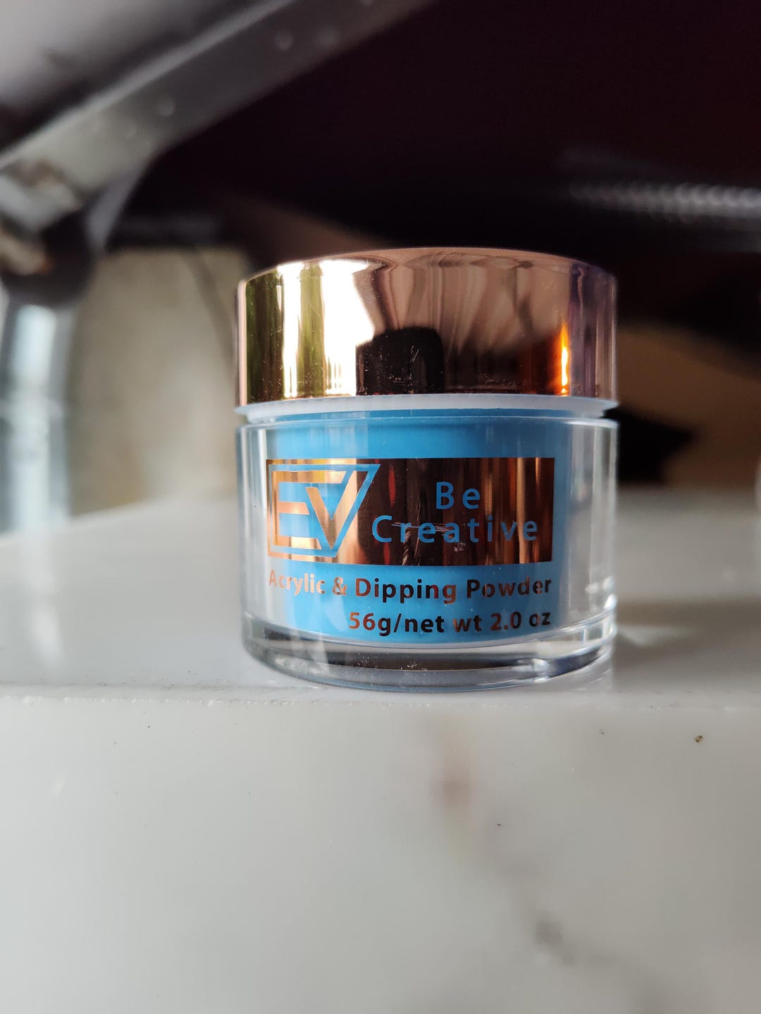 Electric Blue Neon Glow in the Dark Acrylic Dipping Powder - Etsy