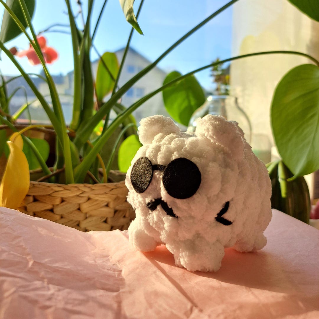 Gojo Cat Crochet Plushie Amigurumi Satoru Gojo Jujutsu Kaisen Anime - Etsy