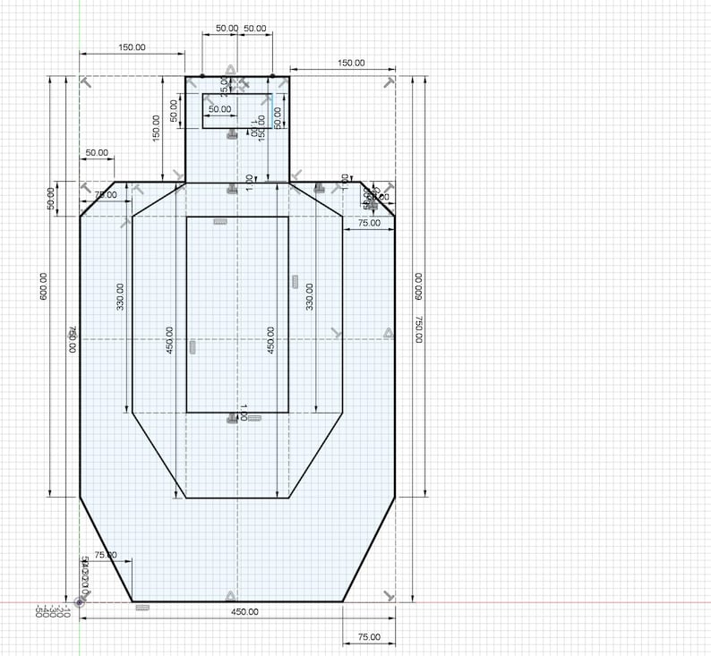 Dry Fire Training Targets | Exact 1/6 Scale USPSA | Modular Shooting ...