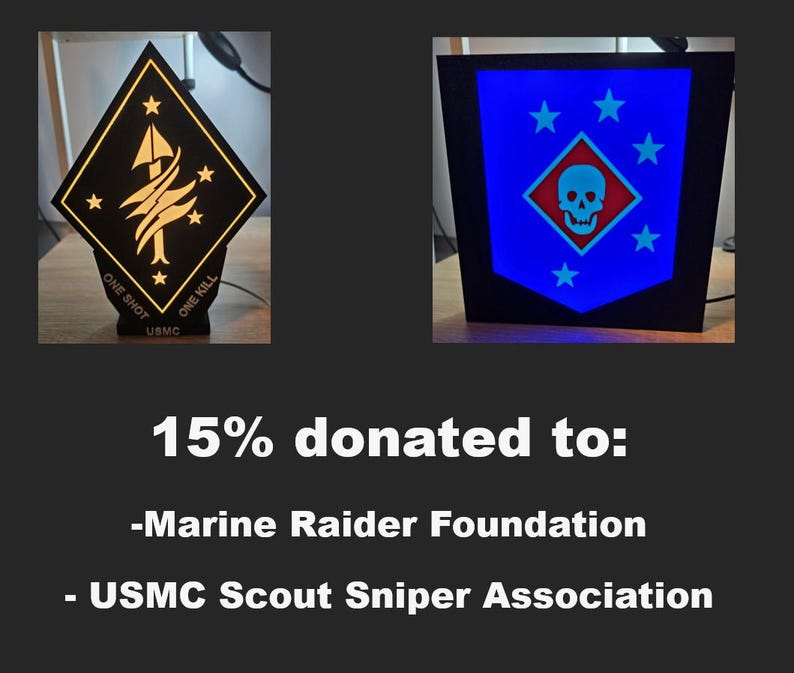 USMC Scout Sniper Light Box - Etsy