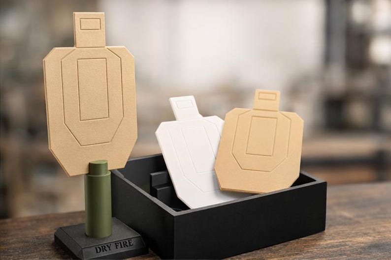 Dry Fire Training Targets | Exact 1/6 Scale USPSA | Modular Shooting ...