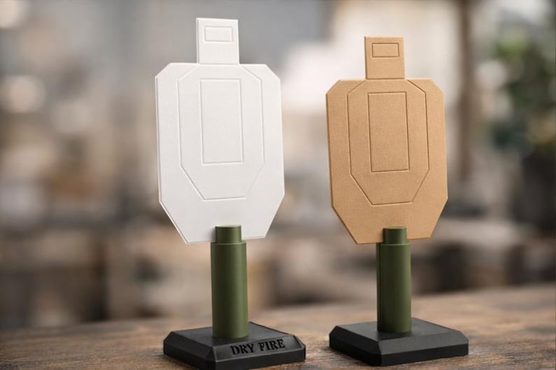 Dry Fire Training Targets | Exact 1/6 Scale USPSA | Modular Shooting ...