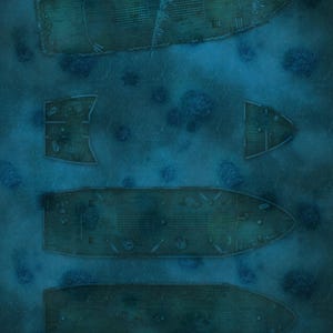 Shipwreck Battlemap, Dnd Map, Ship, Ruins, D&D, Battle Map, Dungeons ...