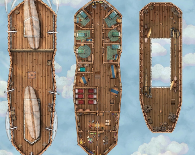 Fort Battlemap, Dnd Map, Castle Map, Island, D&D, Coastal, Pirate, RPG ...