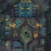 Monastery Battlemap, Dnd Map, Church, Shrine, D&D, Battle Map, Temple ...