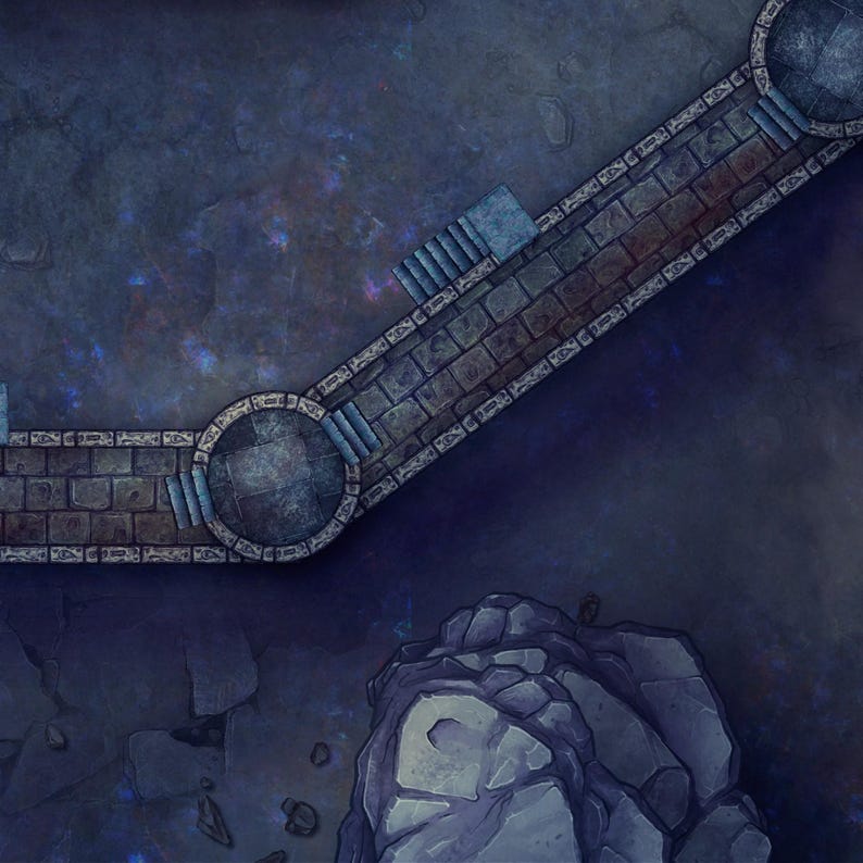 Underdark Fort Battlemap, Dnd Map, Cave, Castle, D&D, Battle Map ...