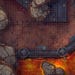 Demonic Fort Battlemap, Dnd Map, Hell, D&D, Battlemap, Castle, Grid Map ...