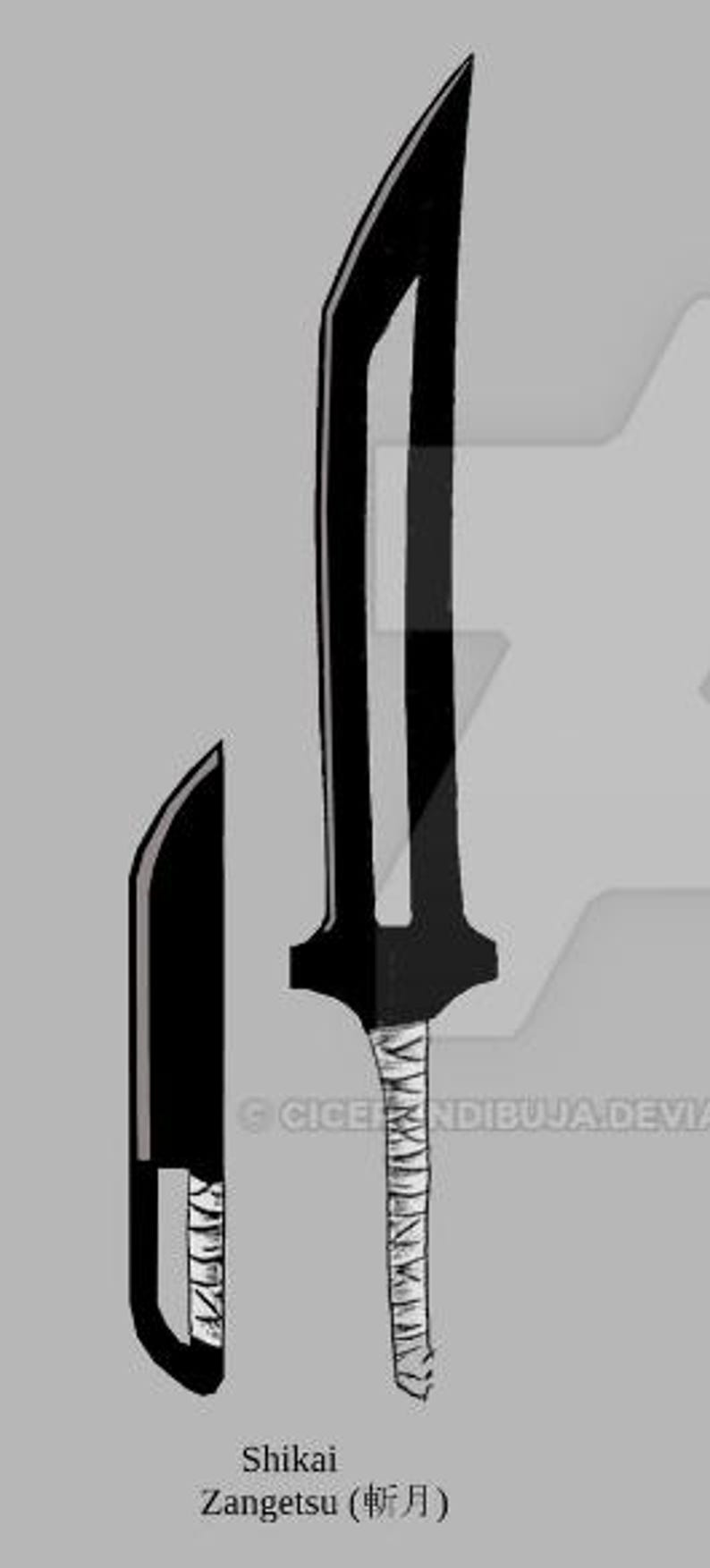 Ichigoe's TYBW Zangetsu Shikai - Etsy