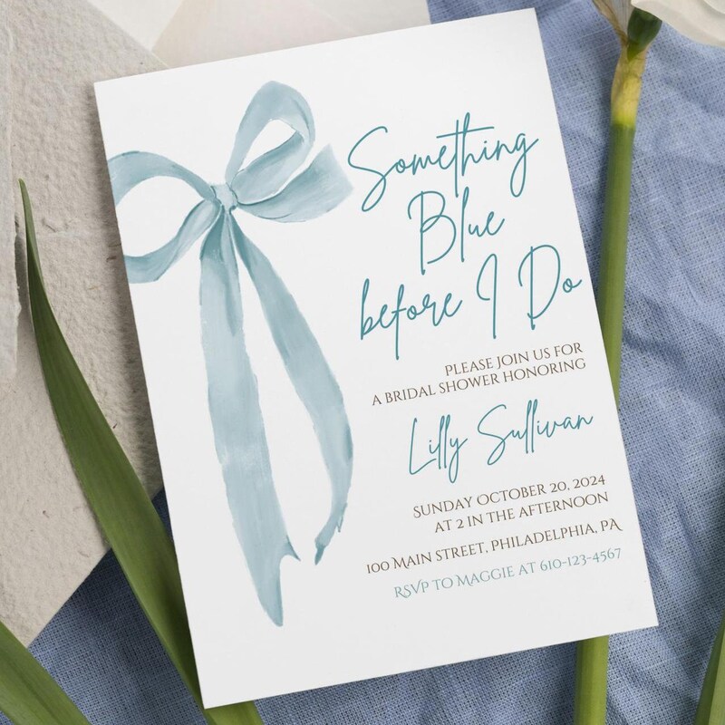 Something Blue Before I Do - Etsy