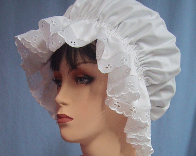 Mob Cap - Historical Costume Accessory - Mop Hat - Colonial ...