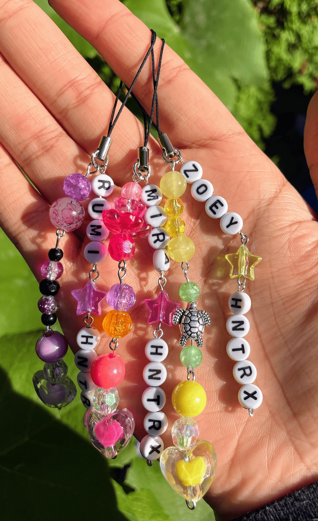 Handmade “k-pop Demon Hunters”- Inspired Matching HUNTRIX Phone Charms ...
