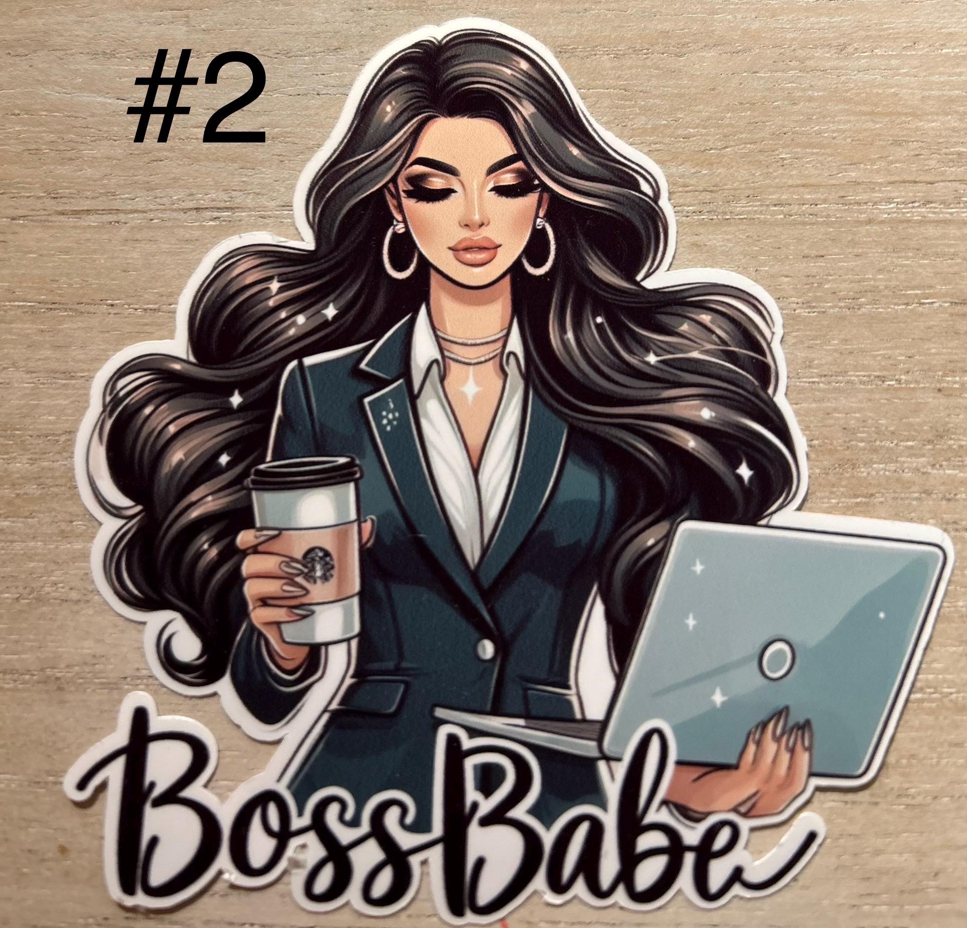 Girl Boss, Boss Babe, Lady Boss Vinyl Stickers Decals, 9 Cm - Etsy
