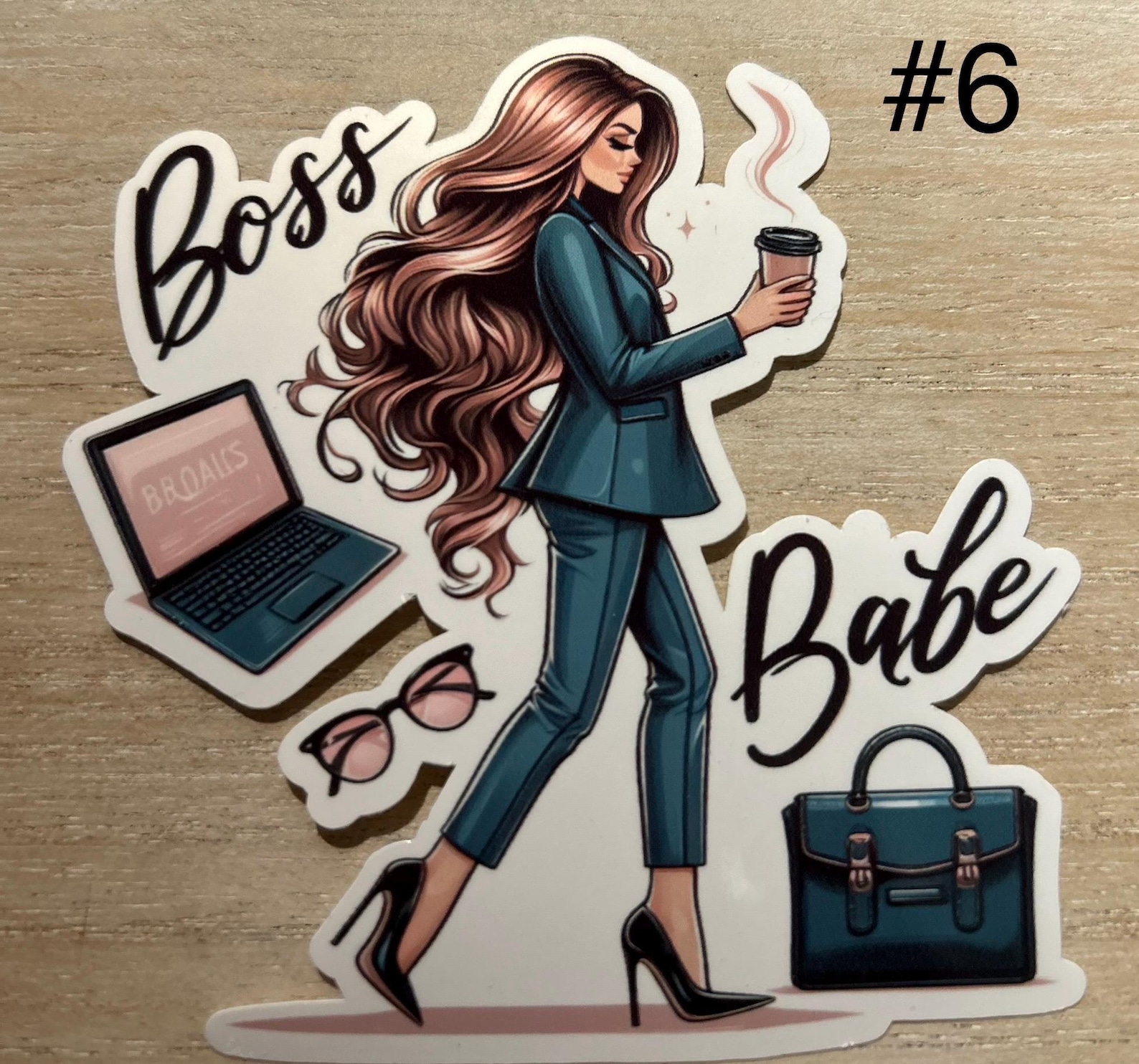 Girl Boss, Boss Babe, Lady Boss Vinyl Stickers Decals, 9 Cm - Etsy