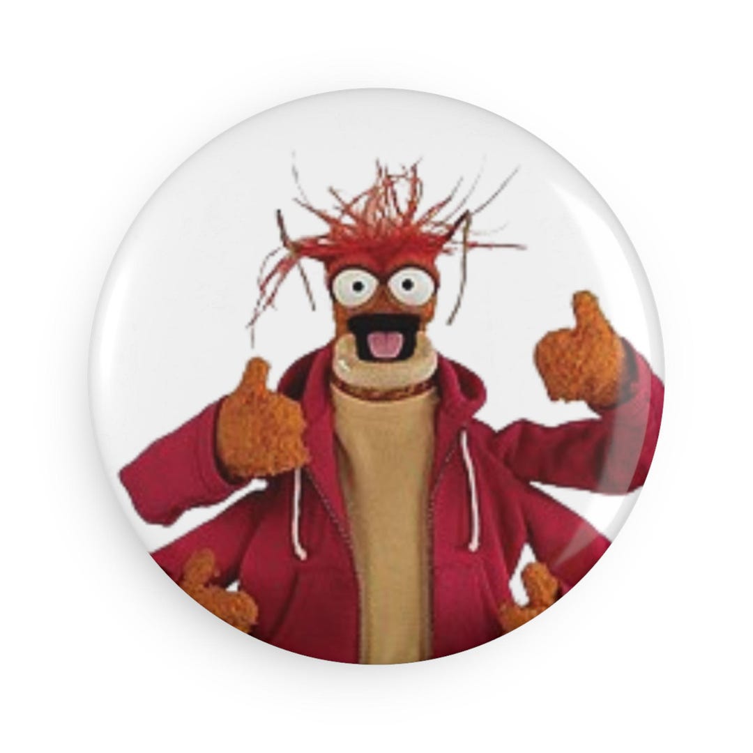 Pepe King Prawn | Tiktok Meme Button Magnet - Whimsical Fraggles Decor ...