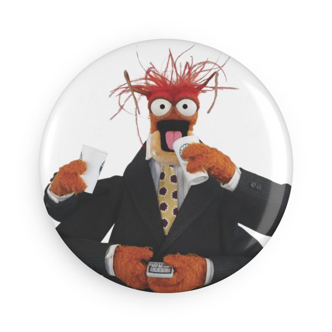 Pepe King Prawn | Tiktok Meme Button Magnet - Whimsical Fraggles Decor ...