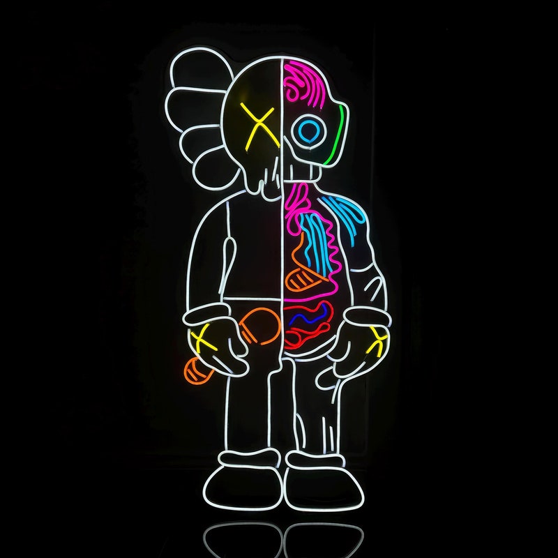 Kaws Bedroom Wall Art - Etsy