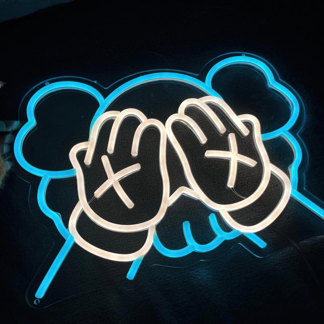 Zombie Neon Sign | Neon Sign Art | Neon Sign Bedroom | Neon Decorations ...