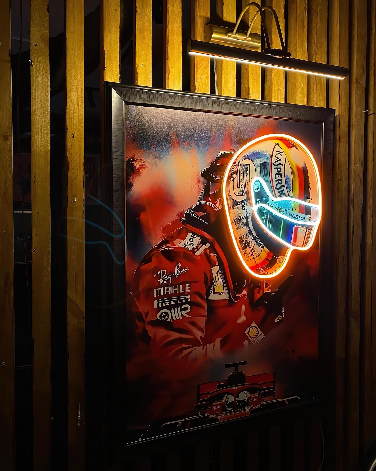 F1 Neon Painting Art | F1 Wall Art | Formula 1 Wall Art | Neon Sign ...