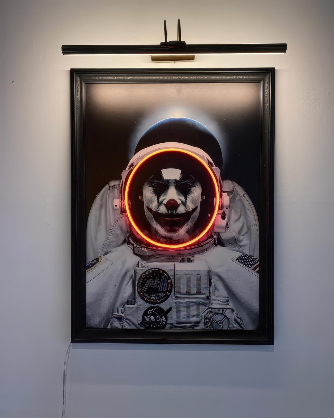 Joker Neon Painting Art | Neon Sign Art | Neon Sign Bedroom | Neon ...