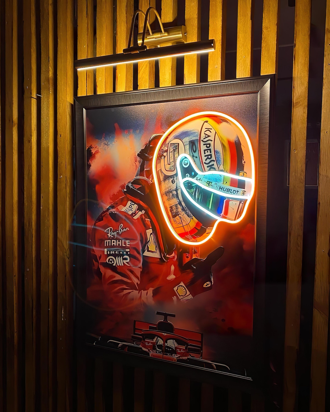 F1 Neon Painting Art | F1 Wall Art | Formula 1 Wall Art | Neon Sign ...