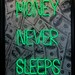 Money Never Sleeps Neon Painting Art | Neon Sign Bedroom | Neon Light ...