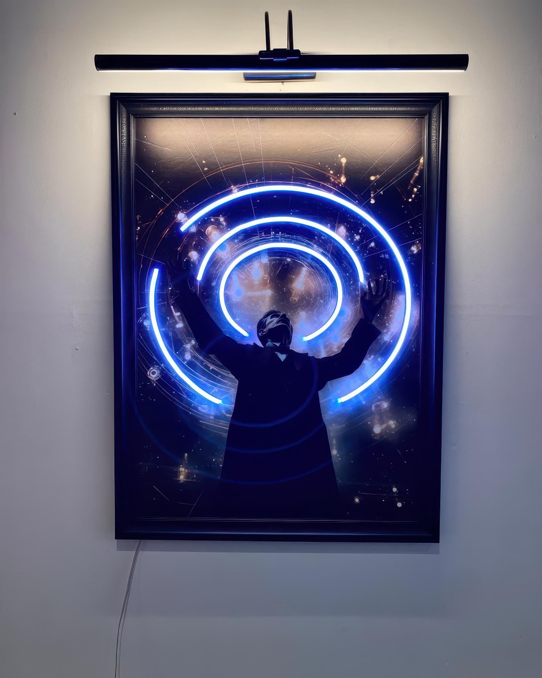 Nikola Tesla Neon Painting Art | Neon Sign Bedroom | Neon Light ...