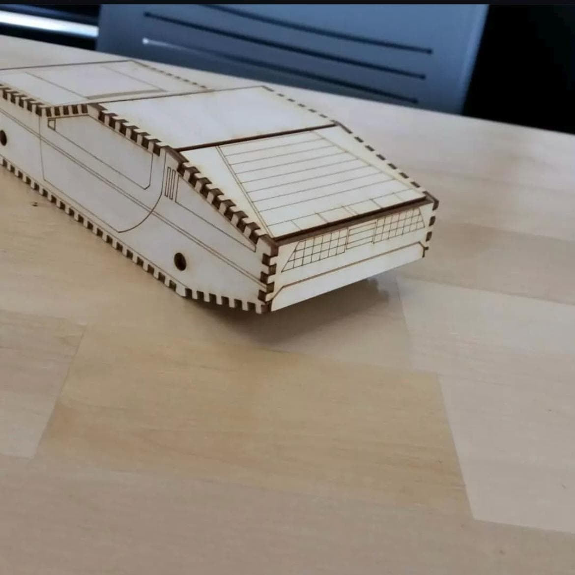 Laser Cut Wooden Delorean Model Kit – DIY Assembly With 3D Printed ...