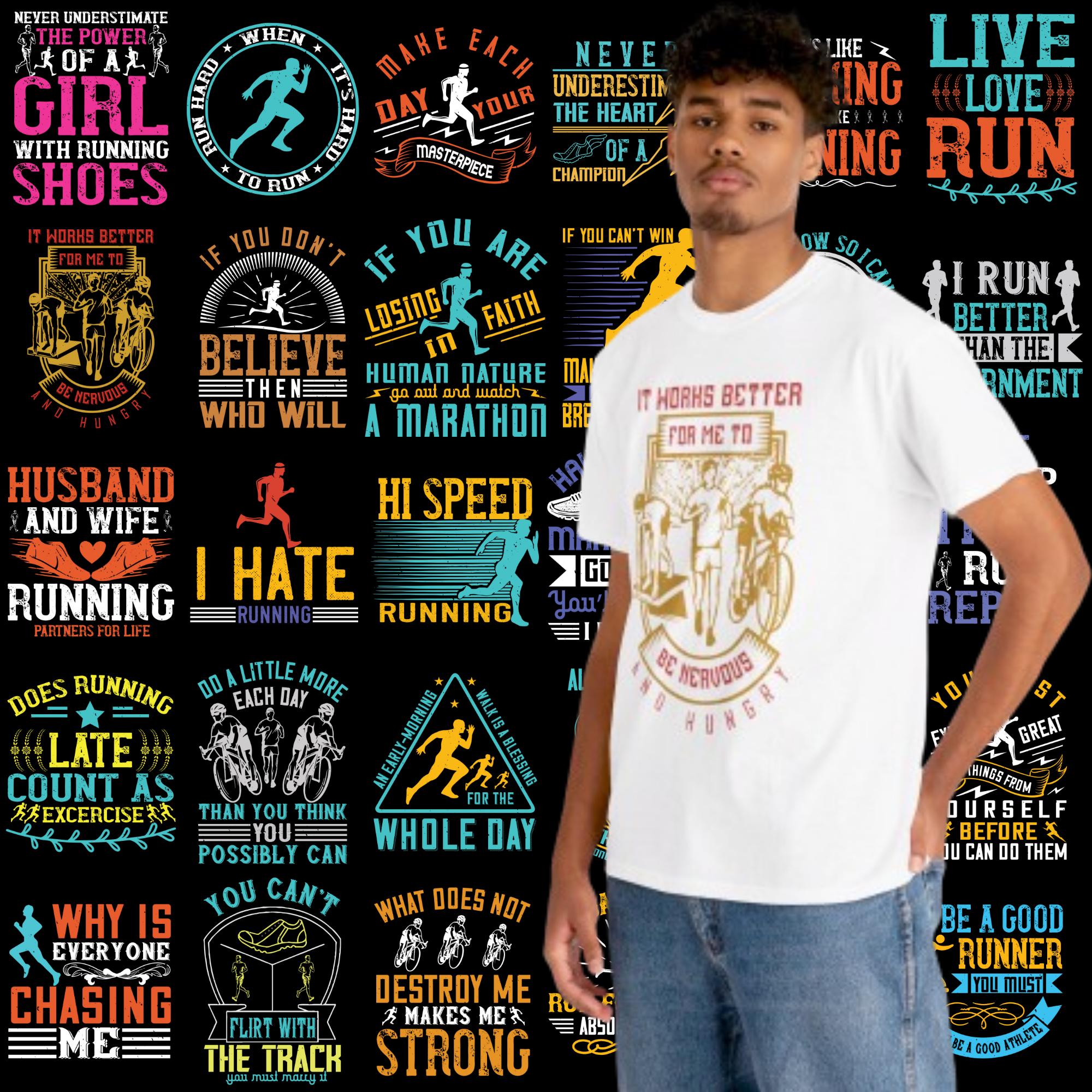 50 Running Design Bundle AI, PNG, SVG, Jpg,eps,dxf Files Running Themes ...