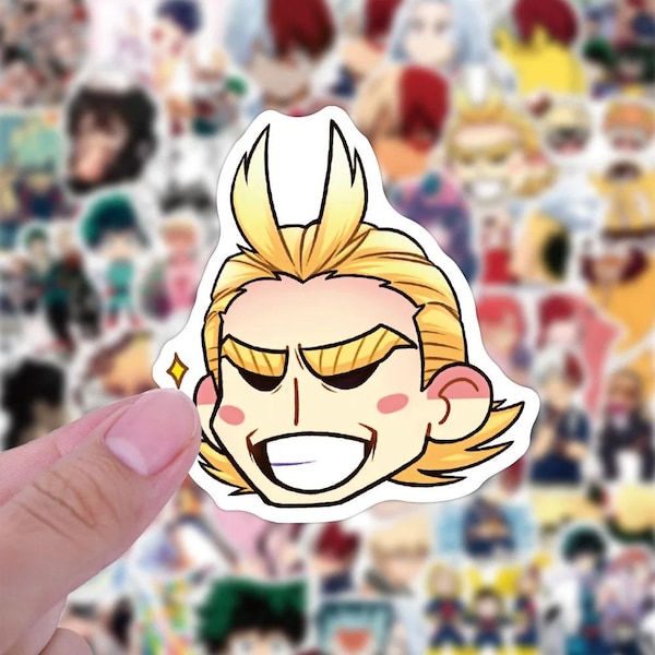 Anime Decals My Hero - Etsy