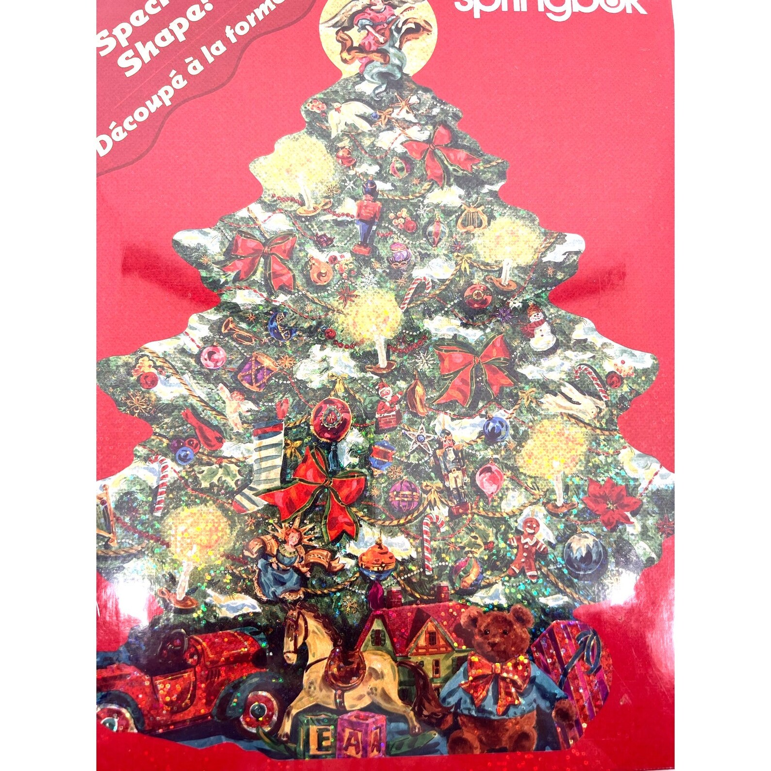 Springbok Hallmark Christmas Tree Special Shape Jigsaw Puzzle 500pc-nib ...