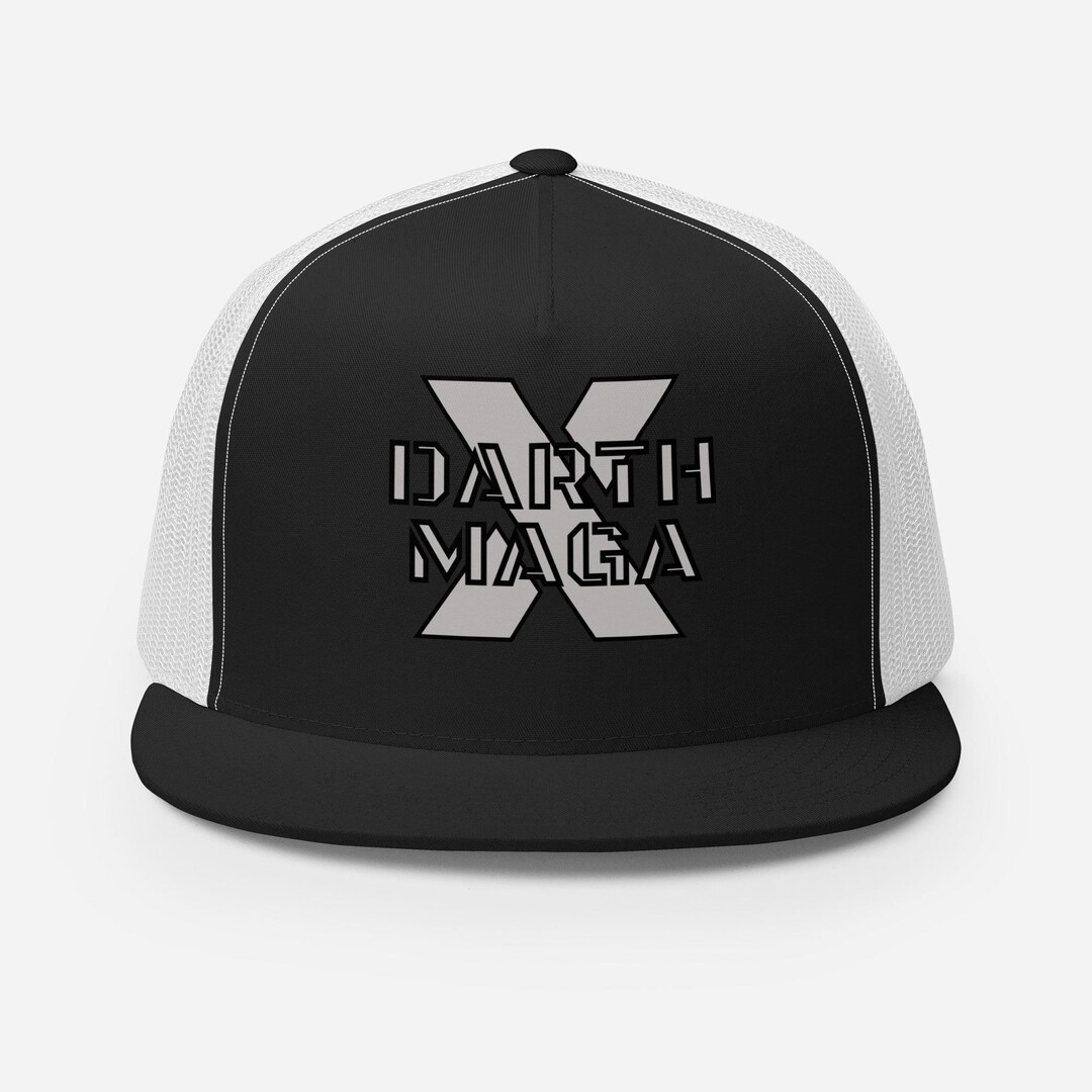 Darth Maga Trucker Hat, Maga Hat, ELON MUSK Hat, Tesla Hat, Trump Hat ...