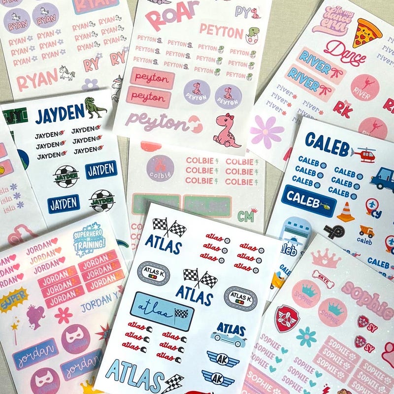 Sticker Sheet - Etsy Canada