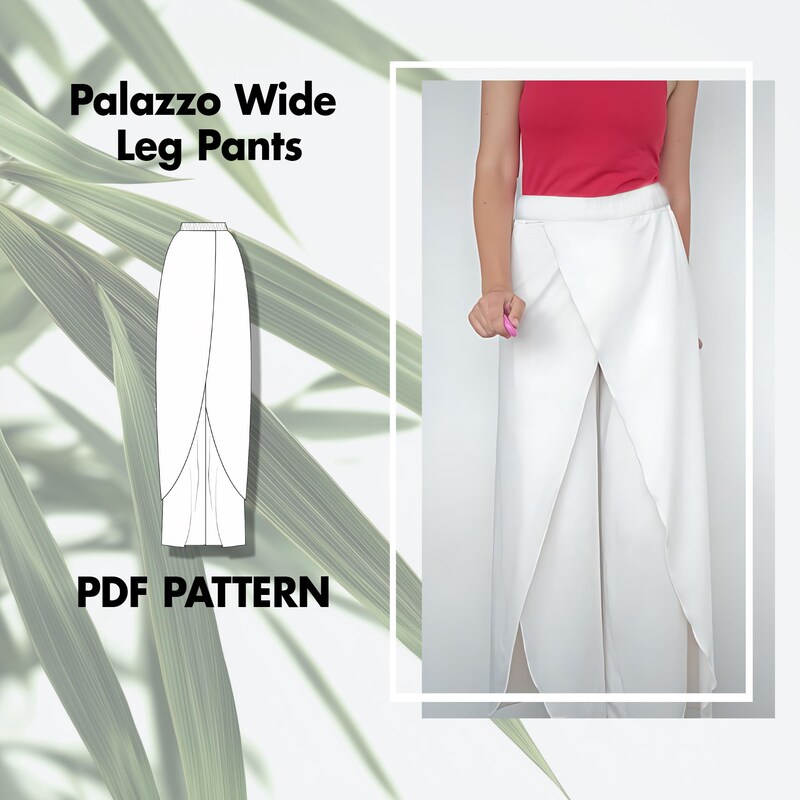 Wrap Pants Pattern - Etsy