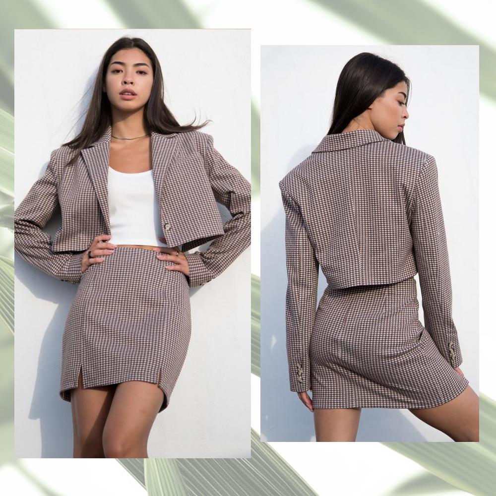 Short Blazer Crop Top Pdf Sewing Pattern, Cropped Blazer Pattern, Short ...